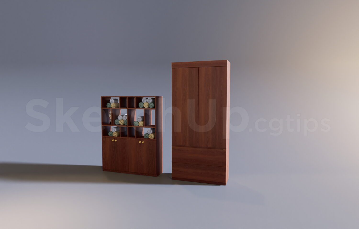 8280. Free Sketchup Wardrobe Model Download