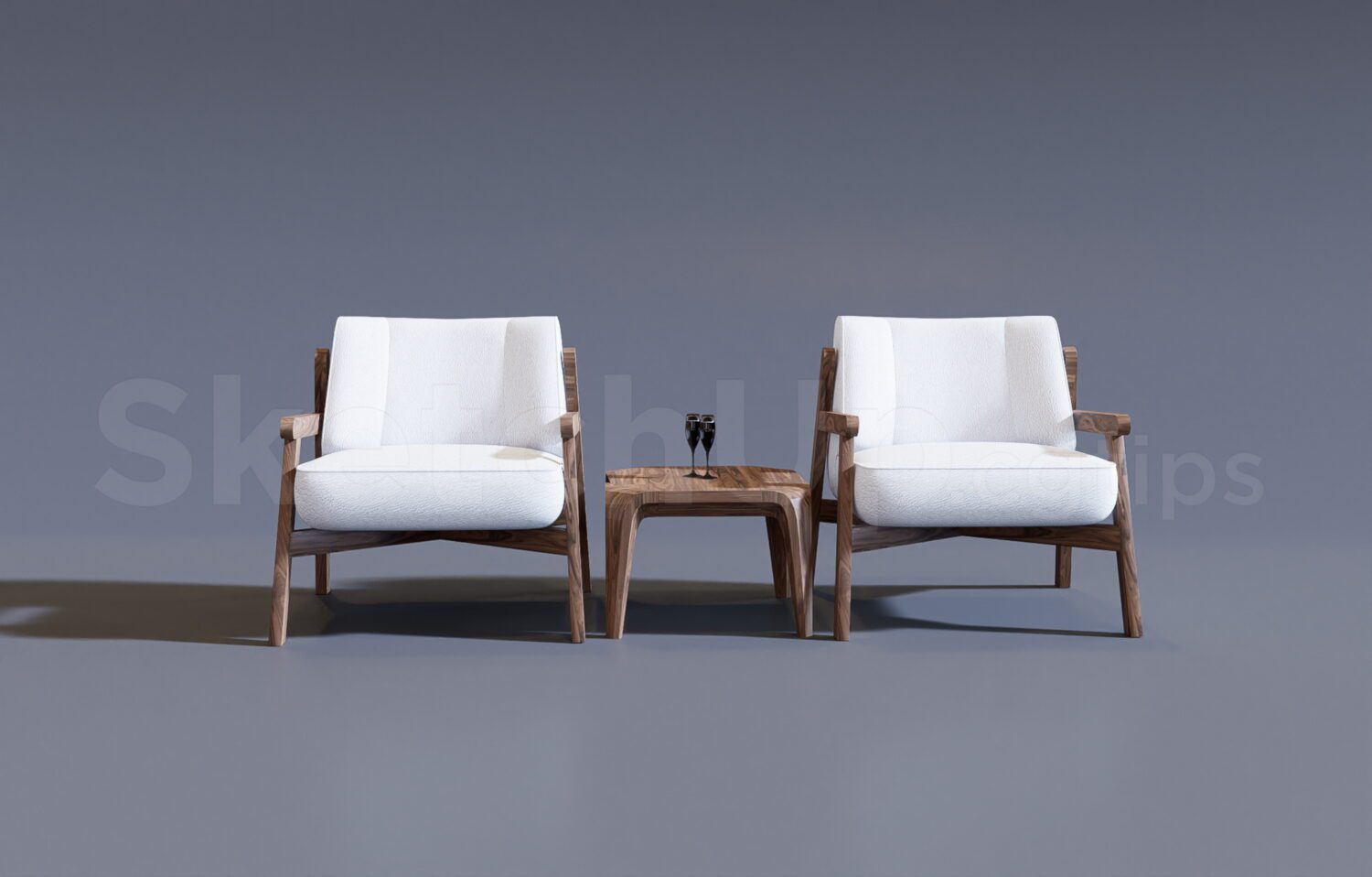 9043. Free Sketchup Chair Model Download