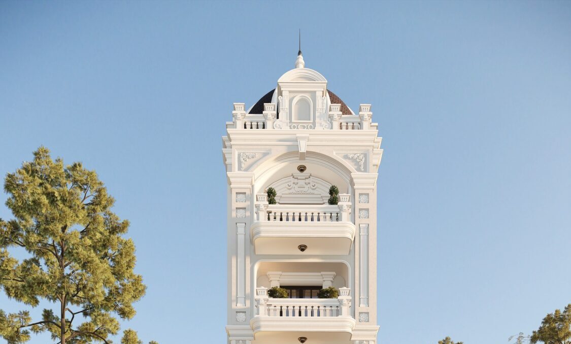 9834. Sketchup House Exterior Model Download by Tien Phat