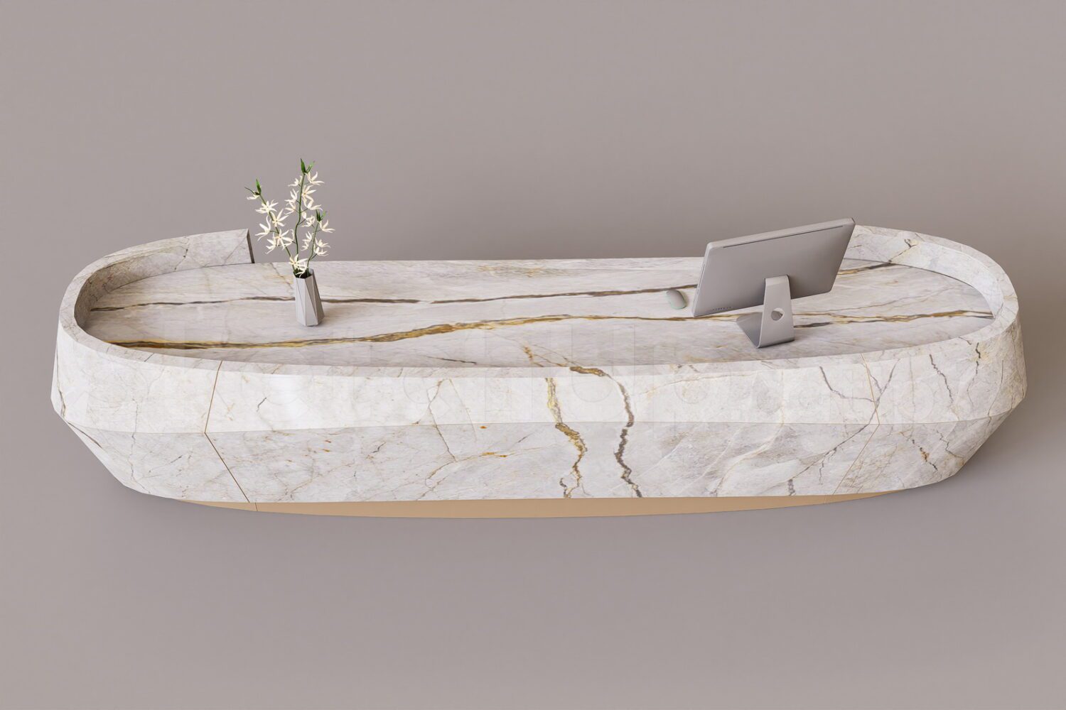 20262. Free Sketchup Reception Desk Model Download