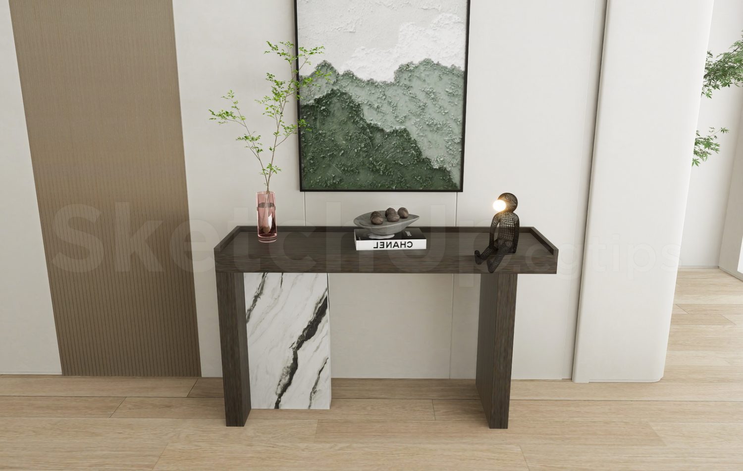 17900. Free Sketchup Console Table Model Download